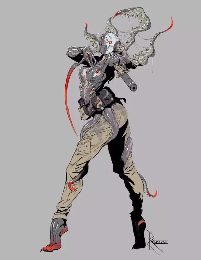 Robert Chew《美德天使与原罪恶魔》概设作品-腾讯游戏学堂