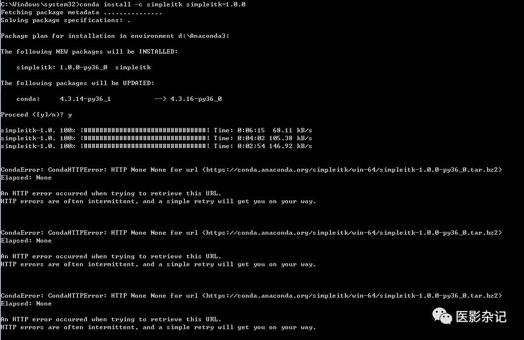 使用Anaconda搭建SimpleITK开发环境_simpleitk和anacoda-CSDN博客