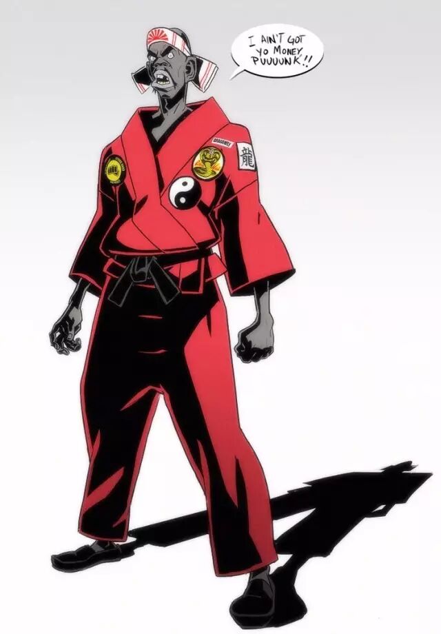 美国黑人动画原画师Chase Conley人物设定作品欣赏-腾讯游戏学堂